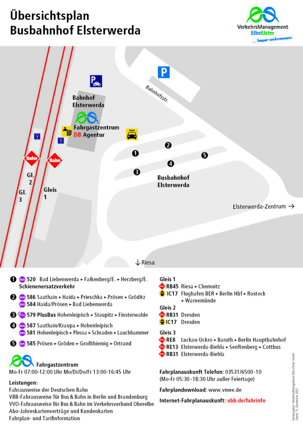 Liniennetzpläne - VerkehrsManagement Elbe-Elster